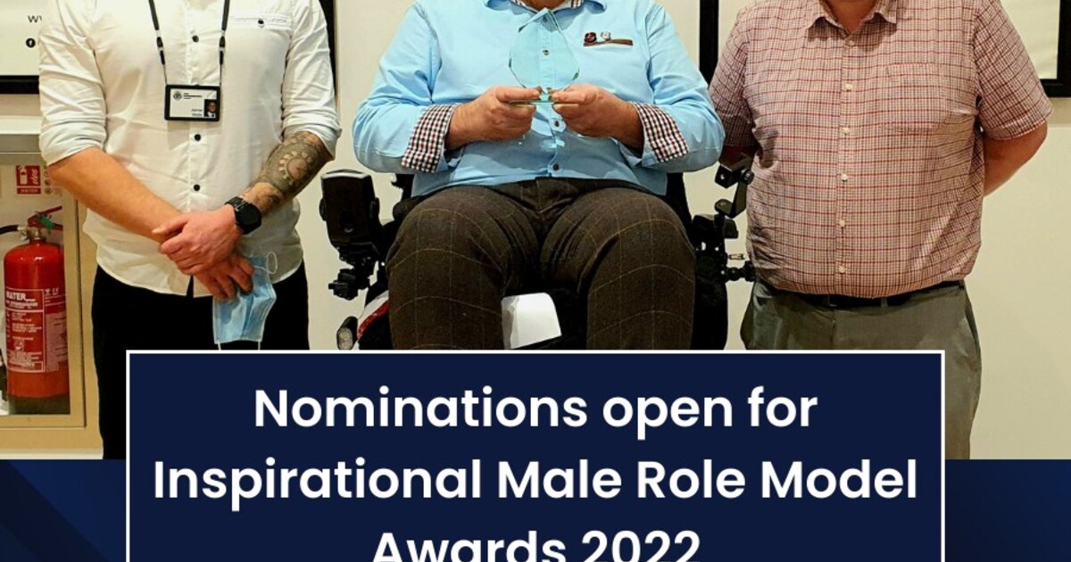 Reminder: Nominate your male role model for an award