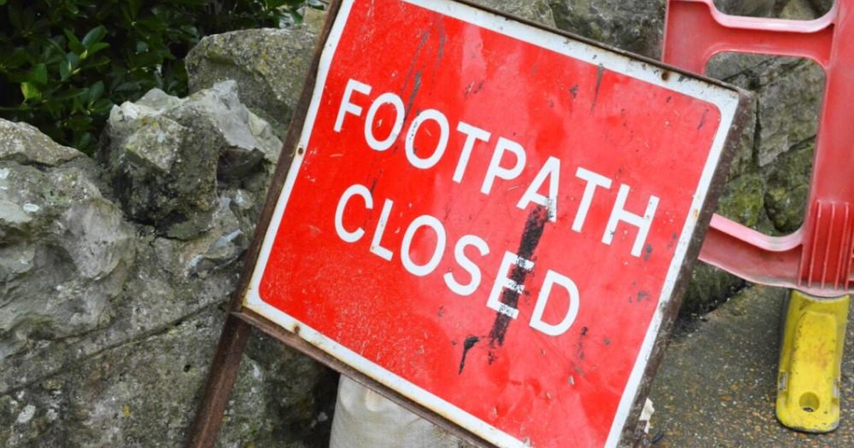 Public Footpath VA15 (Part) in Brackley - Temporary Closure