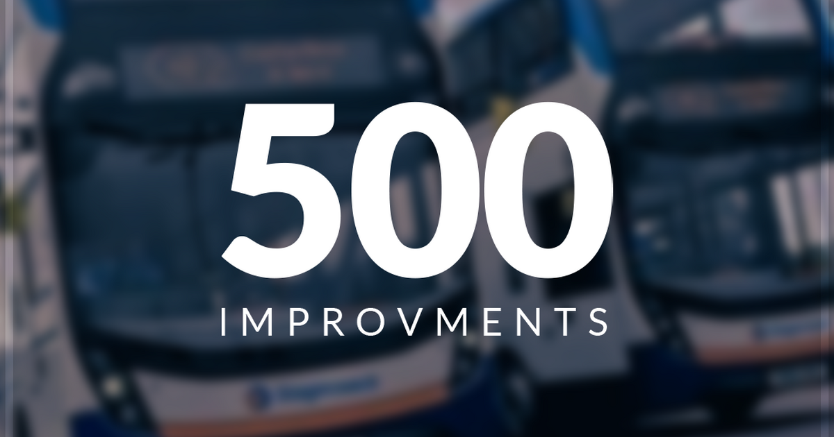 Double Decker 500 - School run improvments