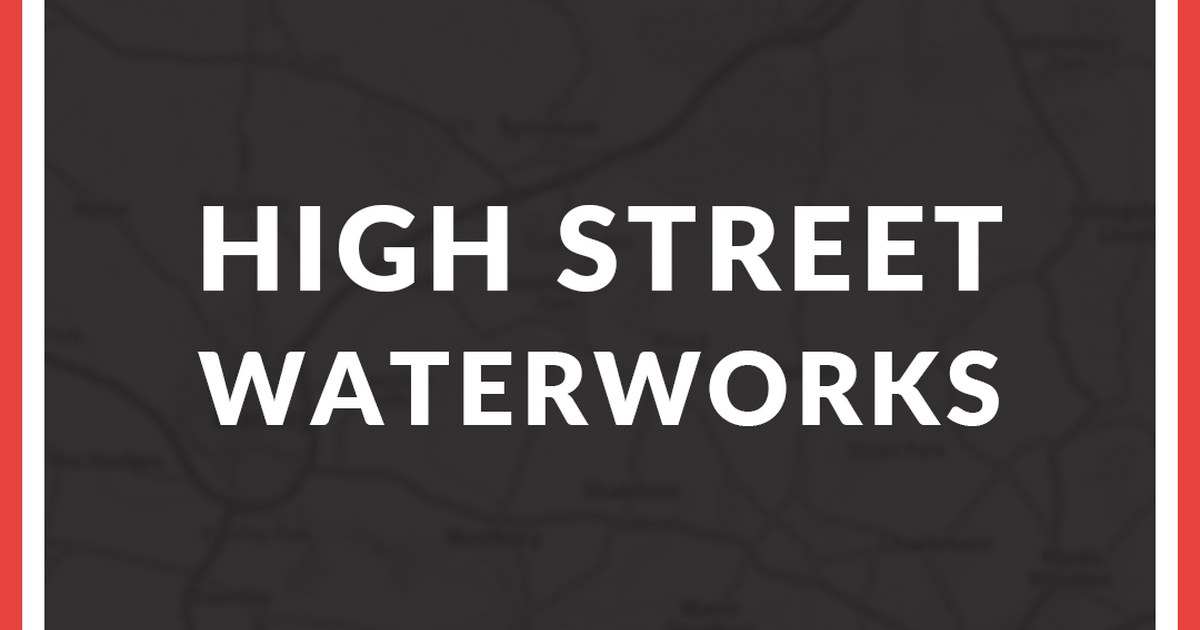 Waterworks - Brackley High Street