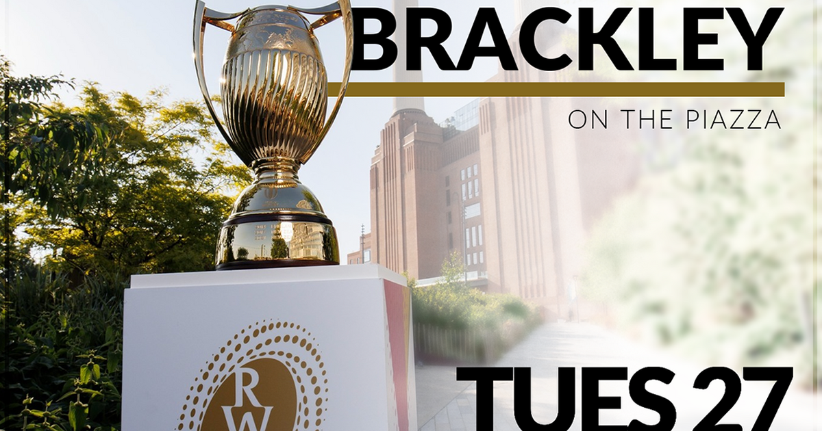 The Rugby World Cup Trophy is coming to Brackley!