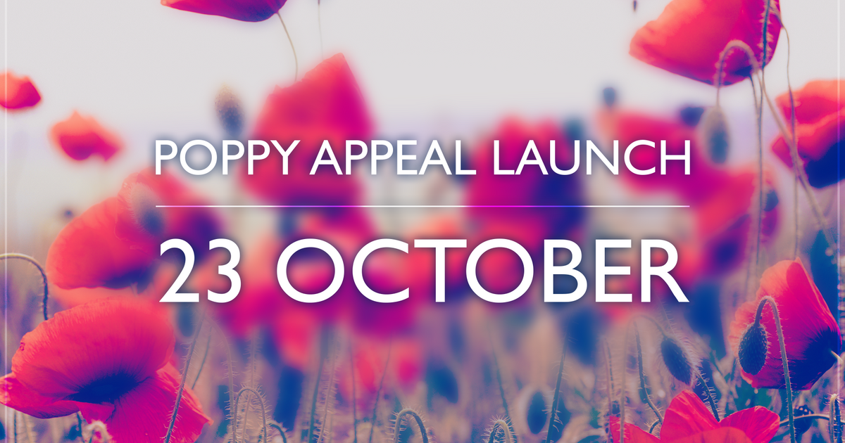 Official Launch of the Poppy Appeal 2025